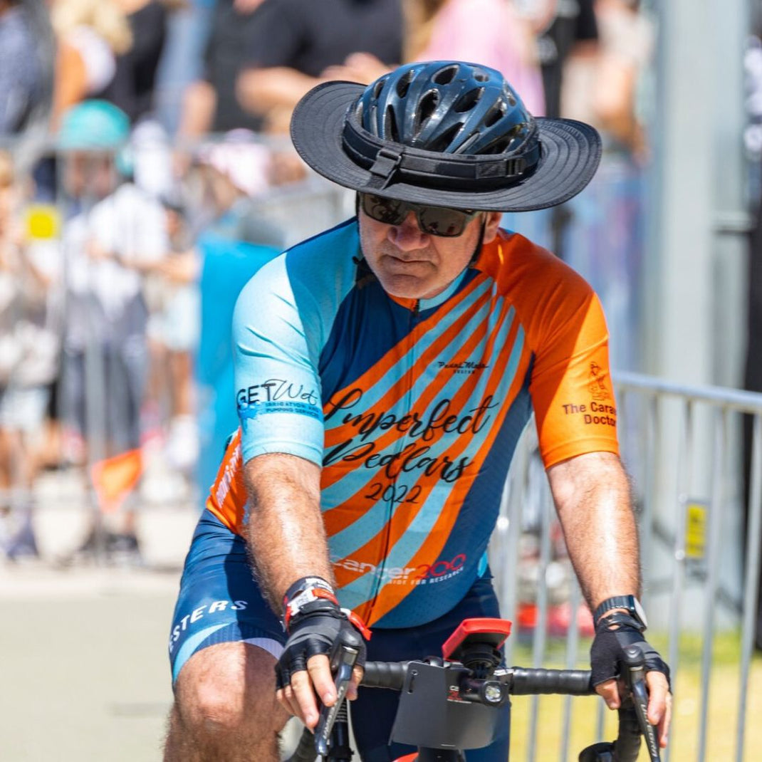 Da Brim Cycling Helmet Brim – Sun Brims Australia